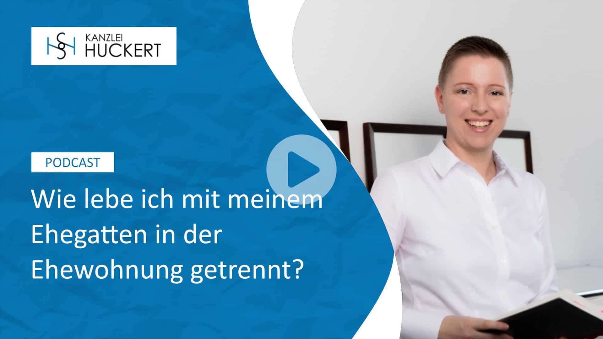 Wie lebe ich mit dem Ehegatten in der Ehewohnung getrennt?